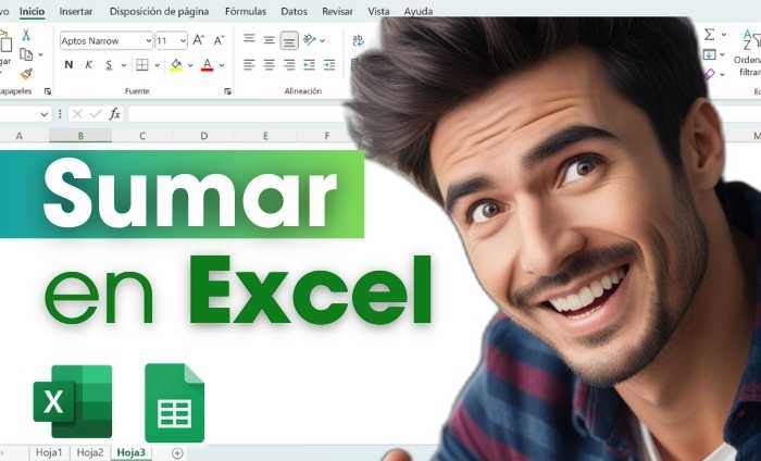 Cómo sumar celdas en Excel